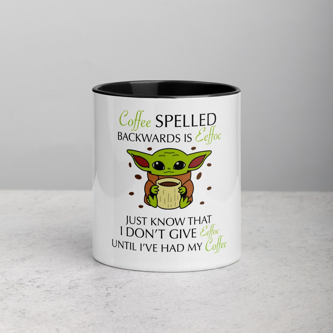 Coffee Spelled Backwards is Eeffoc. Gift Present Holiday - Etsy