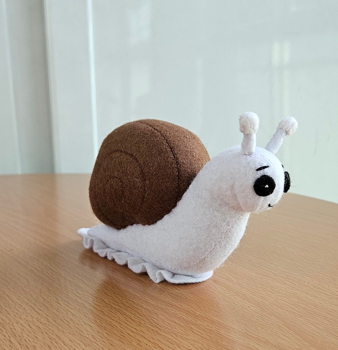 Felt Snail PDF Pattern - PDF Sewing Pattern + Tutorial Step by Step ...