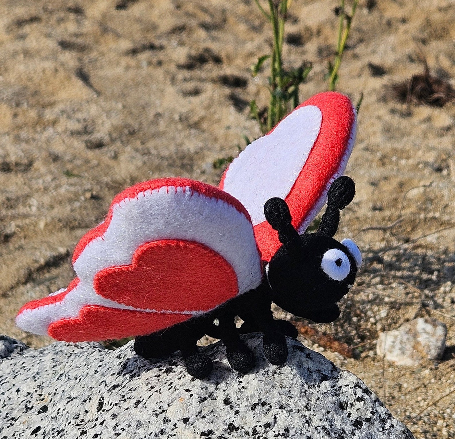 Felt Butterfly Sewing Pattern – Insect Plush Toy Tutorial PDF Pattern ...