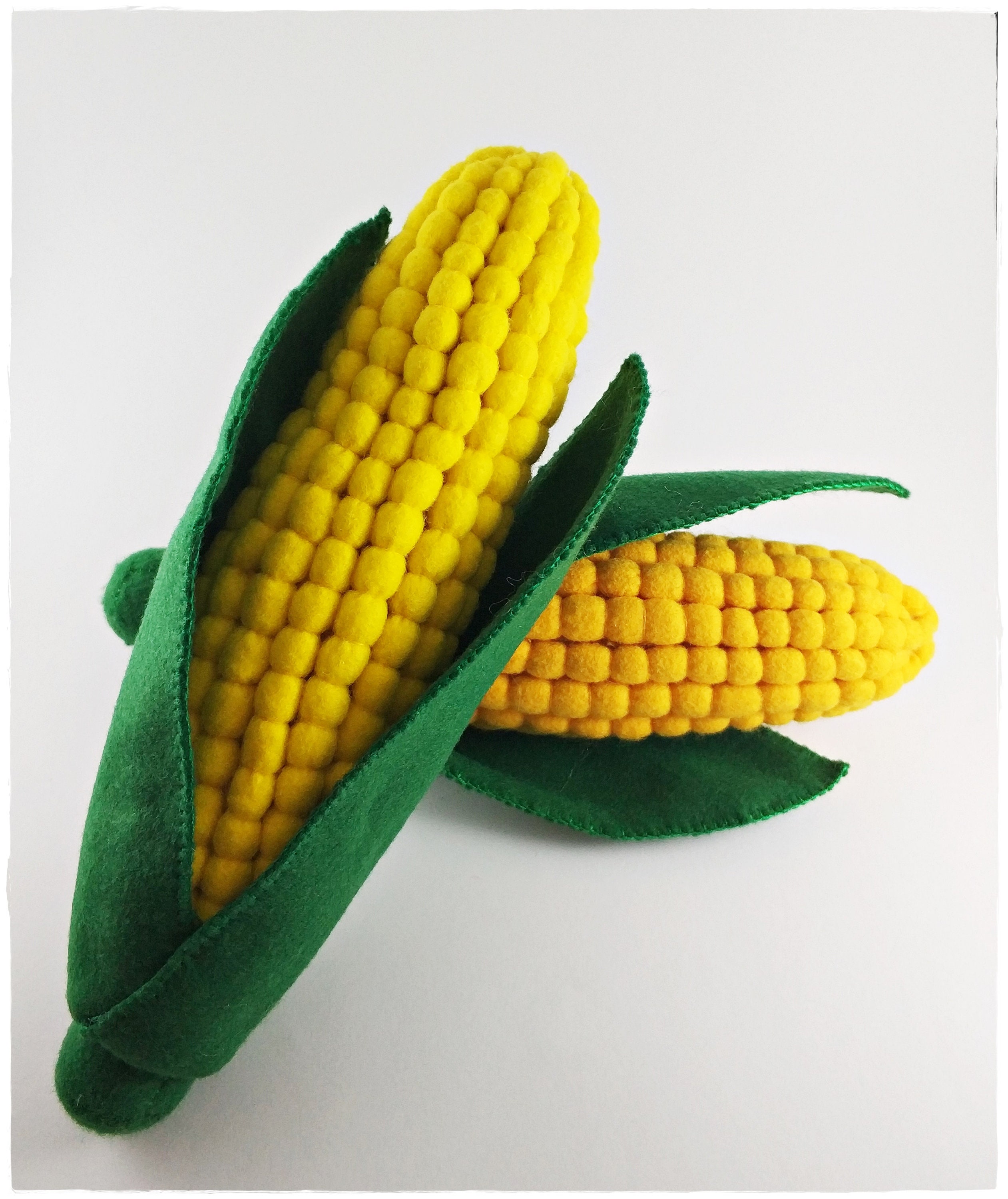 Felt Corn PDF Pattern PDF Sewing Pattern Tutorial Step by Step Play ...