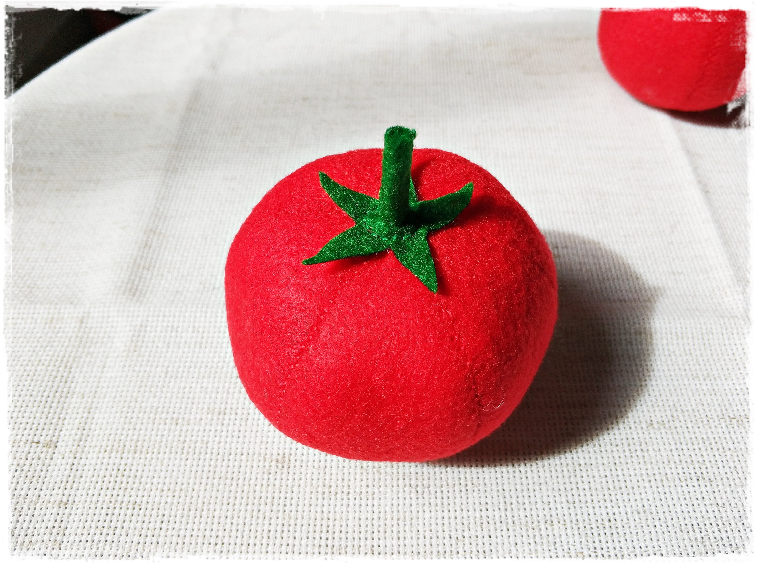 Felt Tomato Sewing Pattern – Play Food Tutorial PDF Pattern - Etsy