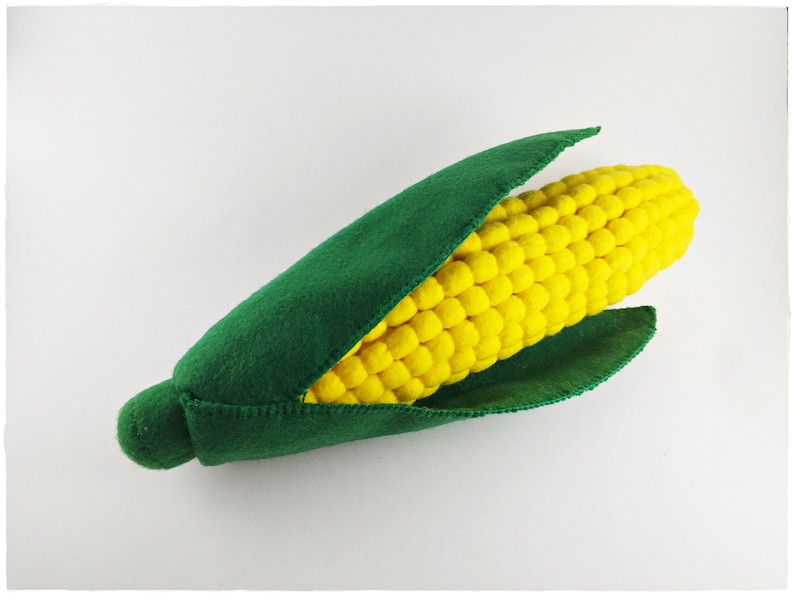 Felt Corn PDF Pattern - PDF Sewing Pattern + Tutorial Step by Step ...