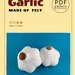 Felt Garlic PDF Pattern - PDF Sewing Pattern + Tutorial Step by Step ...