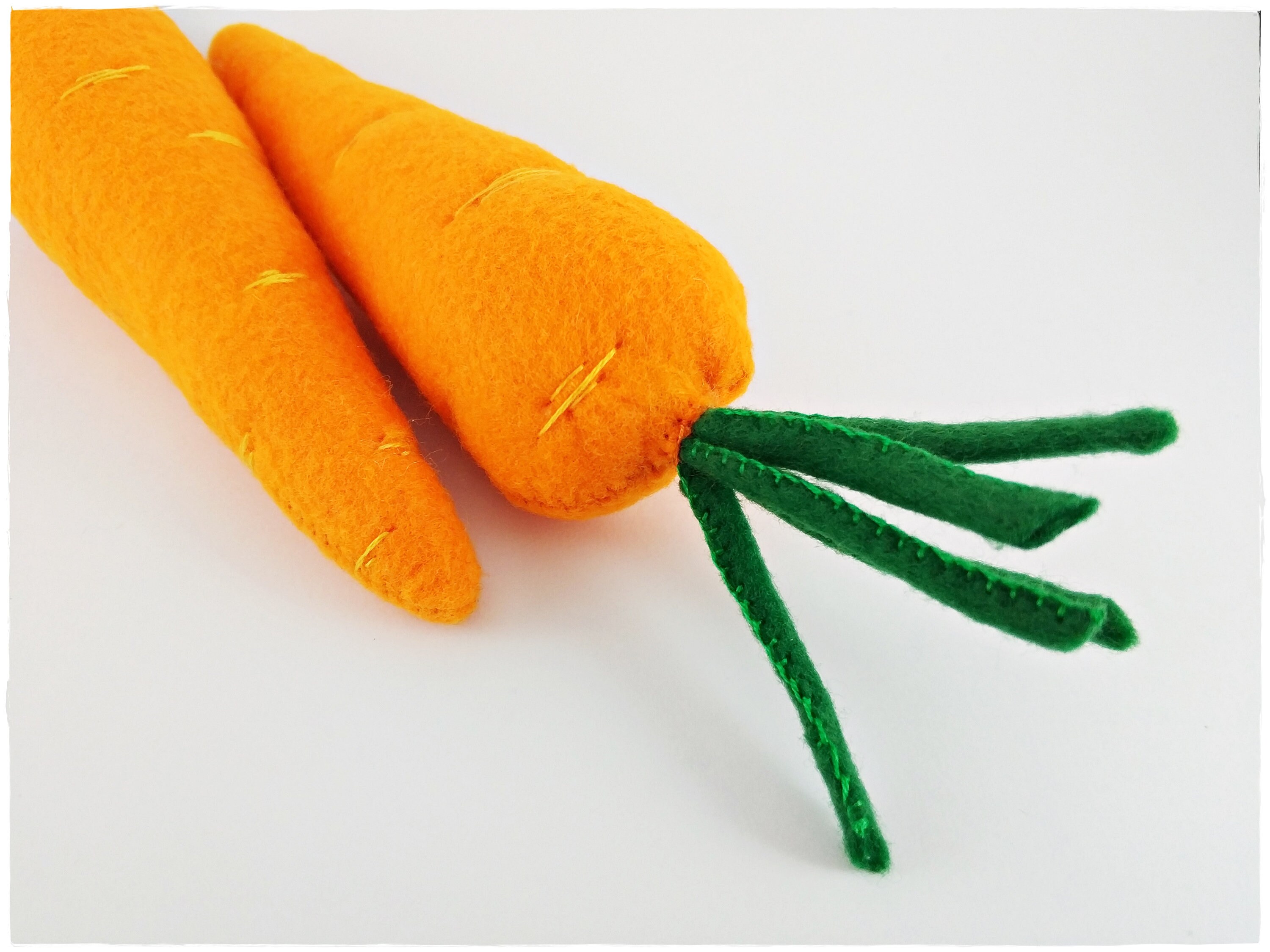 Felt Carrot PDF Pattern - PDF Sewing Pattern + Tutorial Step by Step ...