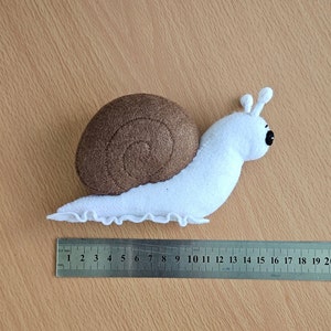 Felt Snail PDF Pattern - PDF Sewing Pattern + Tutorial Step by Step ...