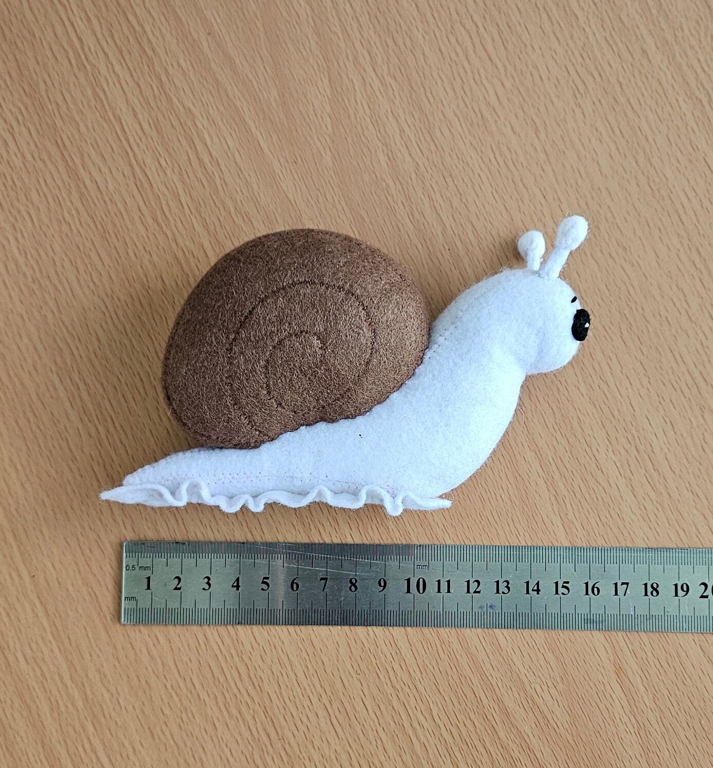 Felt Snail PDF Pattern - PDF Sewing Pattern + Tutorial Step by Step ...