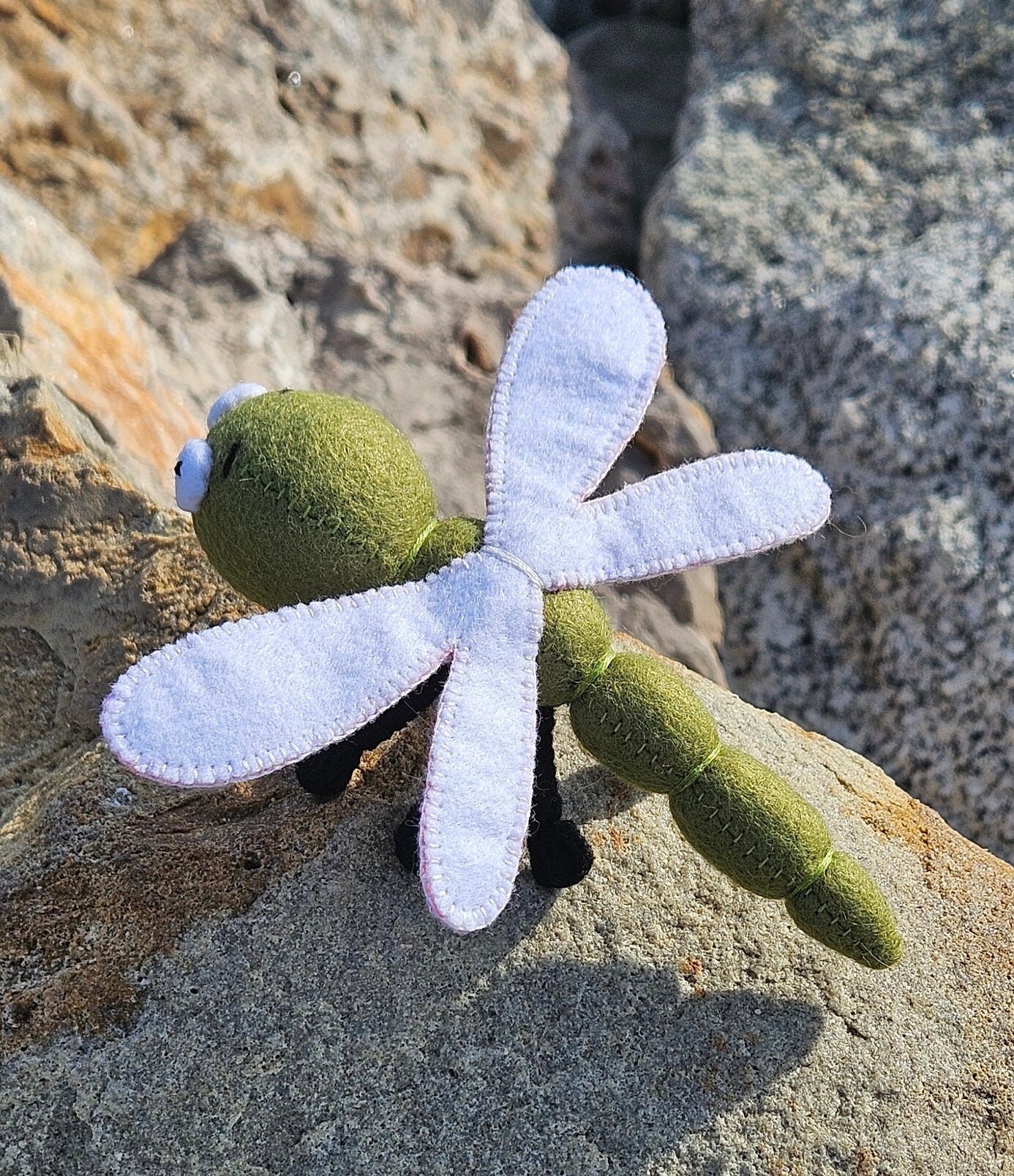 Felt Dragonfly PDF Pattern - PDF Sewing Pattern + Tutorial Step by Step ...