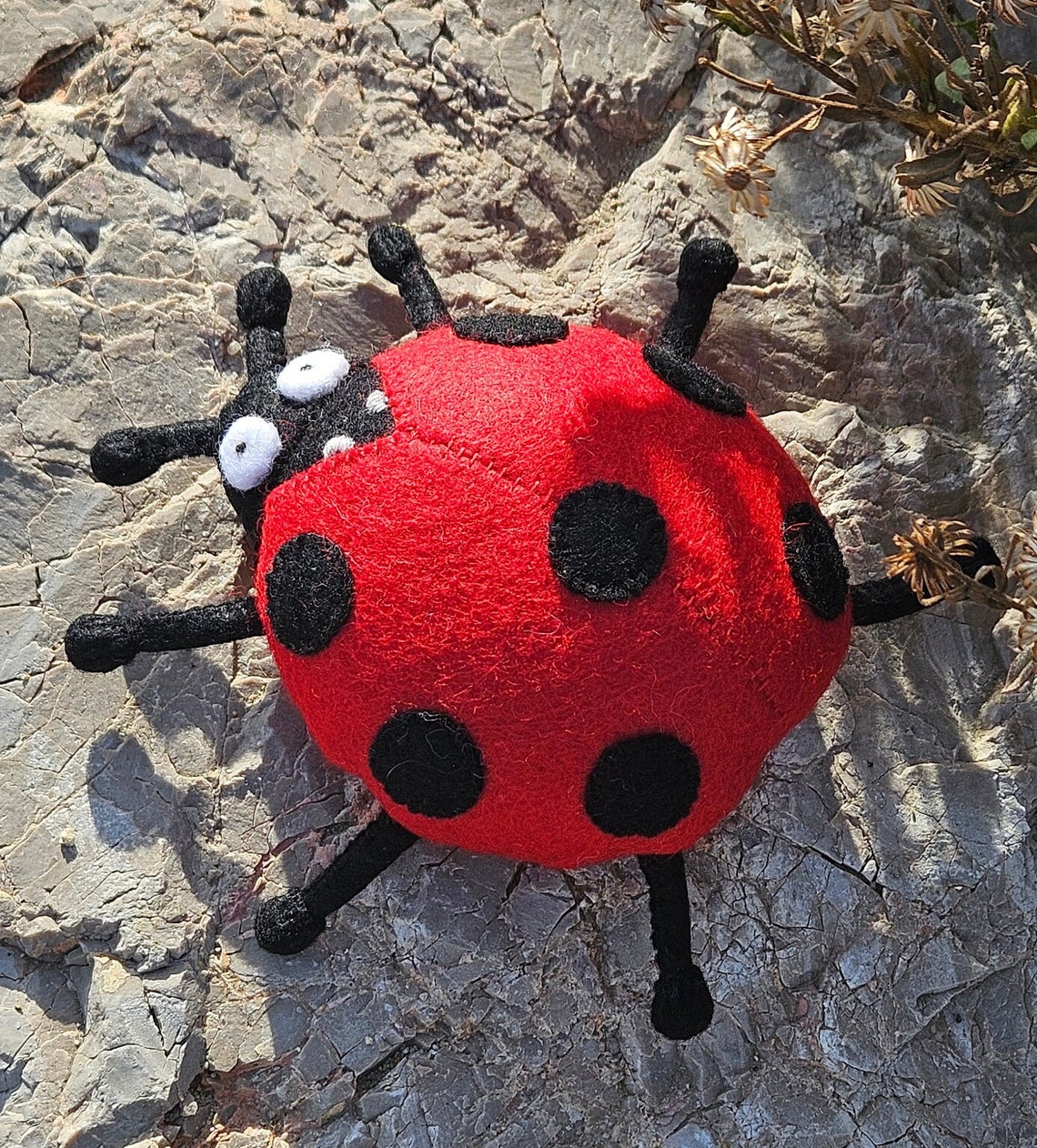 Felt Ladybug PDF Pattern - PDF Sewing Pattern + Tutorial Step by Step ...