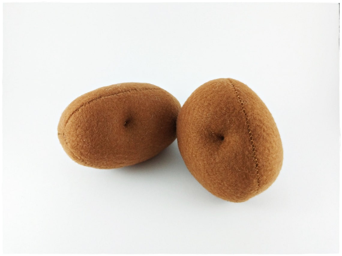 Felt Potato PDF Pattern - PDF Sewing Pattern + Tutorial Step by Step ...