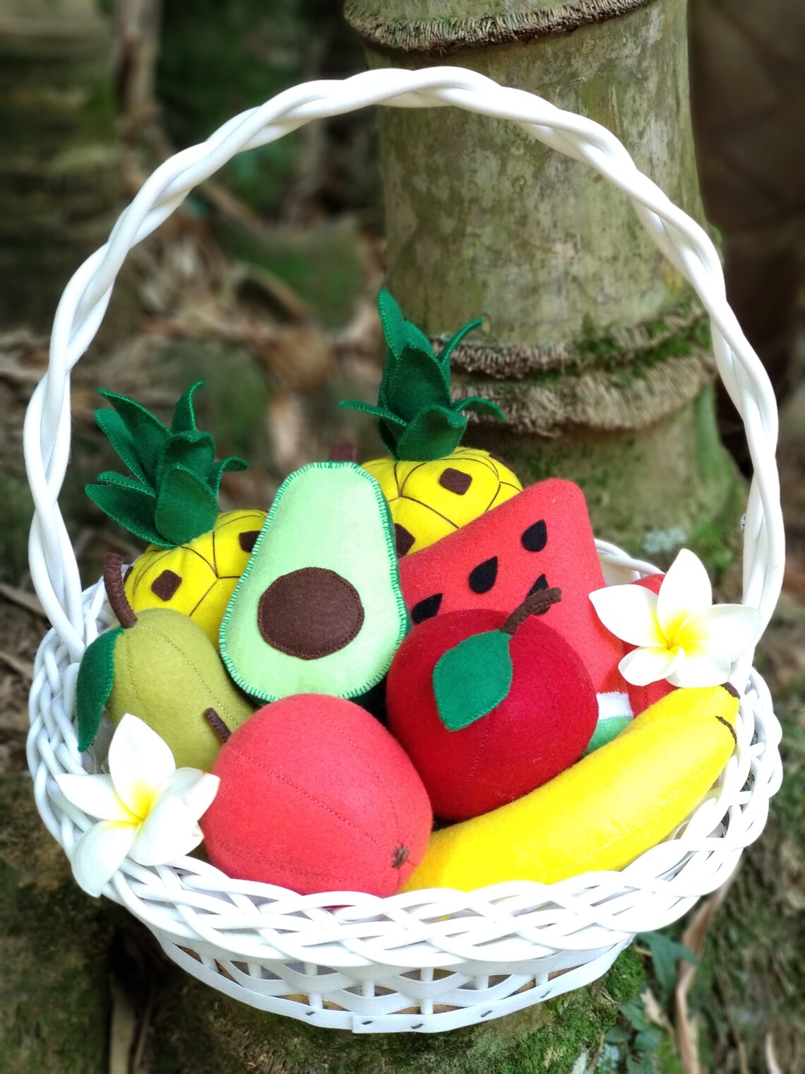 Felt Watermalon Slice PDF Pattern - PDF Sewing Pattern + Tutorial Step by Step - Play Food in ...