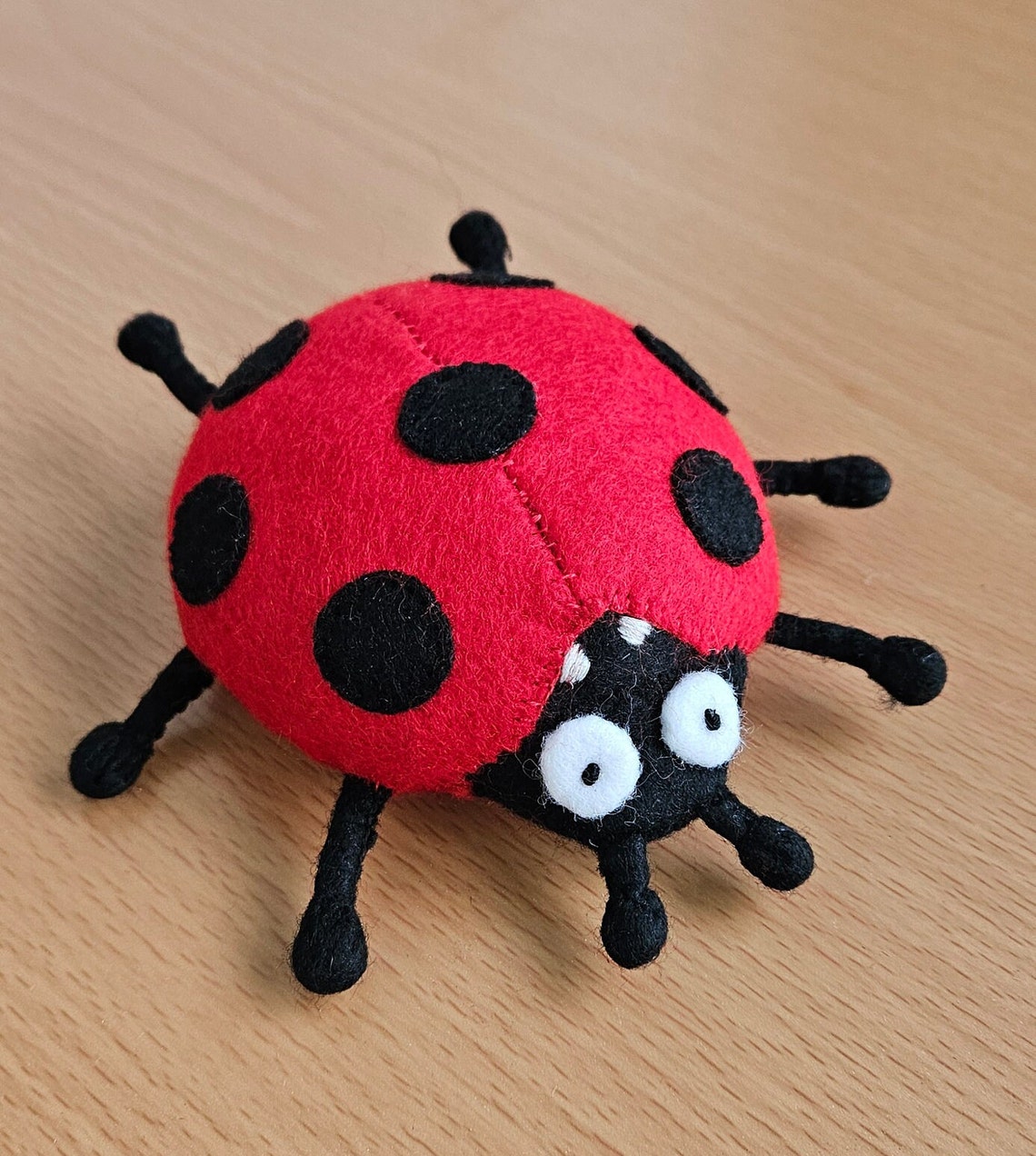 Felt Ladybug PDF Pattern - PDF Sewing Pattern + Tutorial Step by Step ...