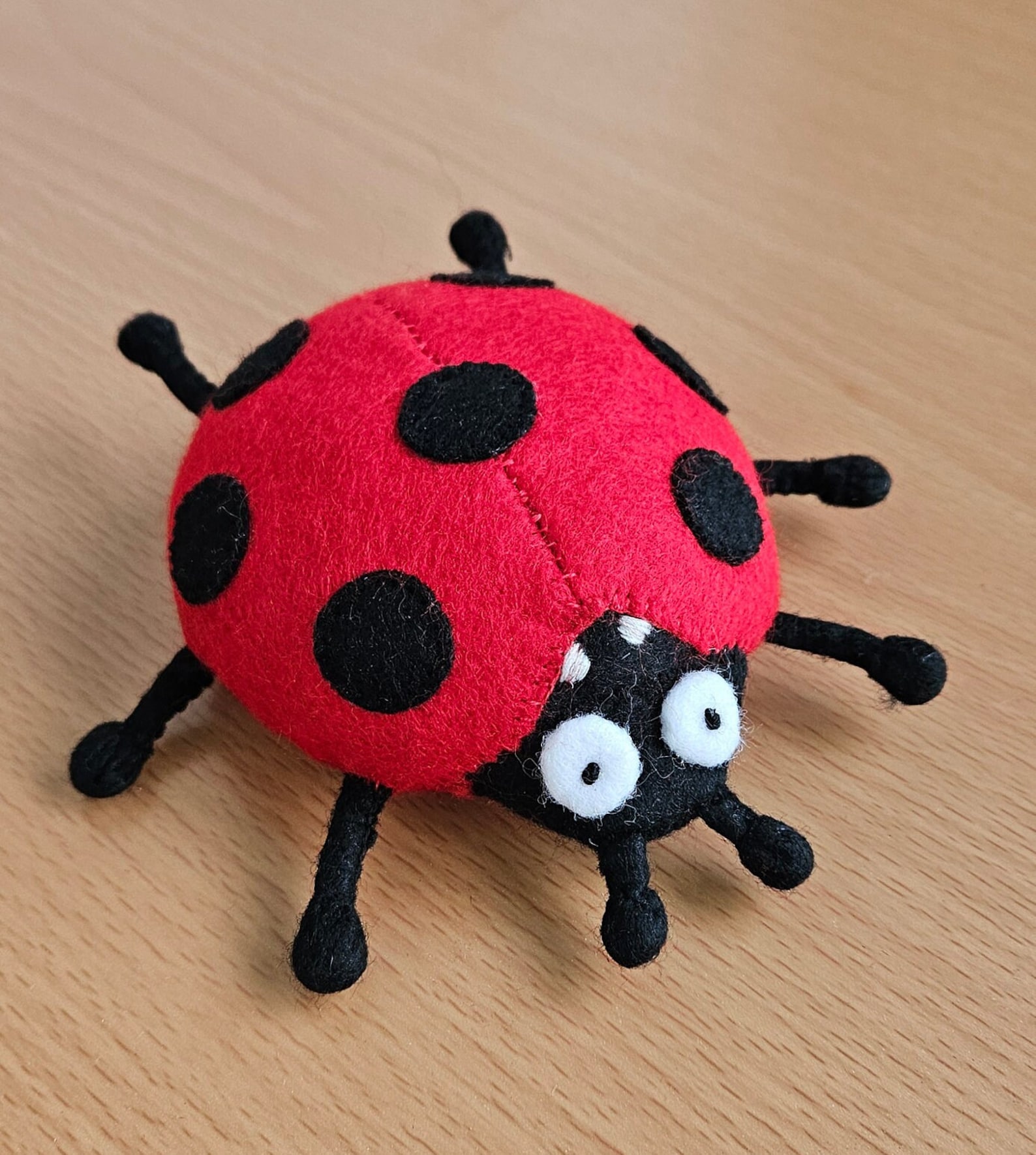 Felt Ladybug PDF Pattern - PDF Sewing Pattern + Tutorial Step by Step ...