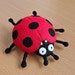 Felt Ladybug PDF Pattern - PDF Sewing Pattern + Tutorial Step by Step ...