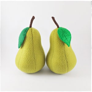 Felt Pear PDF Pattern - PDF Sewing Pattern + Tutorial Step by Step ...