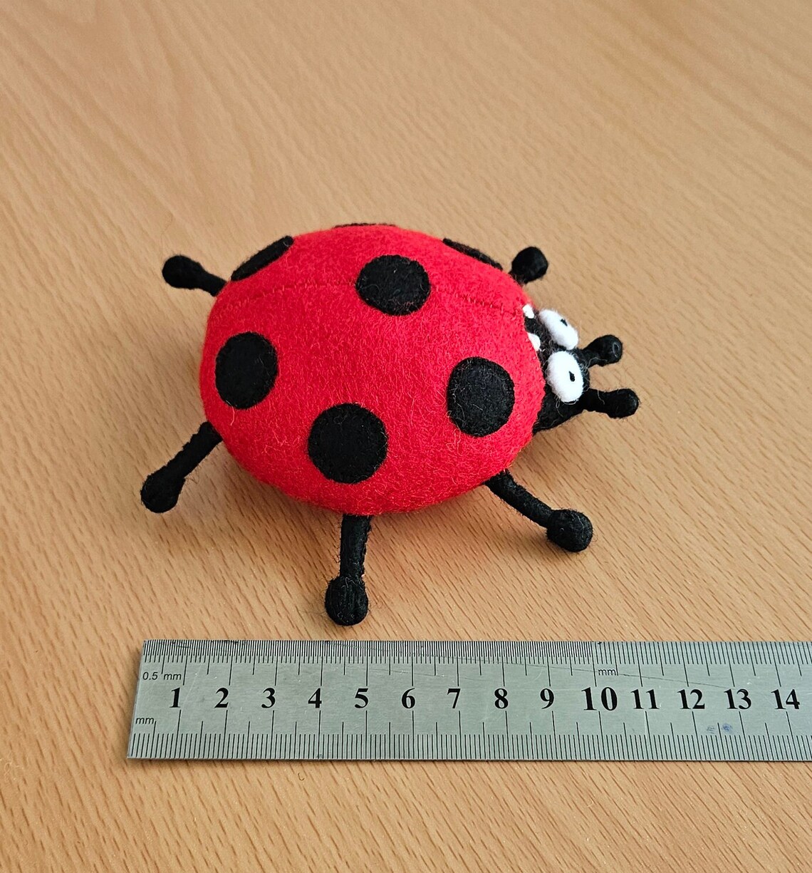 Felt Ladybug PDF Pattern - PDF Sewing Pattern + Tutorial Step by Step ...