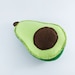 Felt Avocado PDF Pattern Sewing Pattern Tutorial Step by Step ...