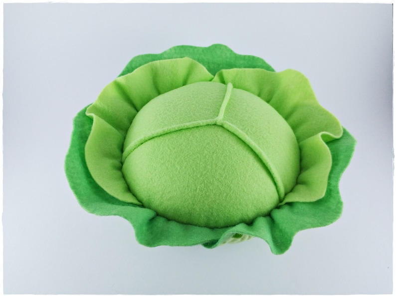 Felt Cabbage PDF Pattern - PDF Sewing Pattern + Tutorial Step by Step ...