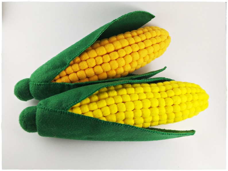 Felt Corn PDF Pattern - PDF Sewing Pattern + Tutorial Step by Step ...