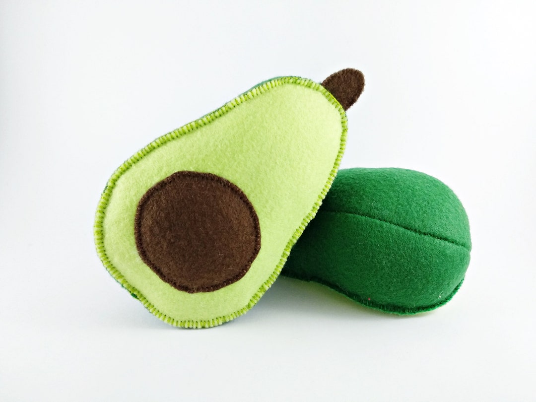 Felt Avocado PDF Pattern - Sewing Pattern + Tutorial Step by Step ...