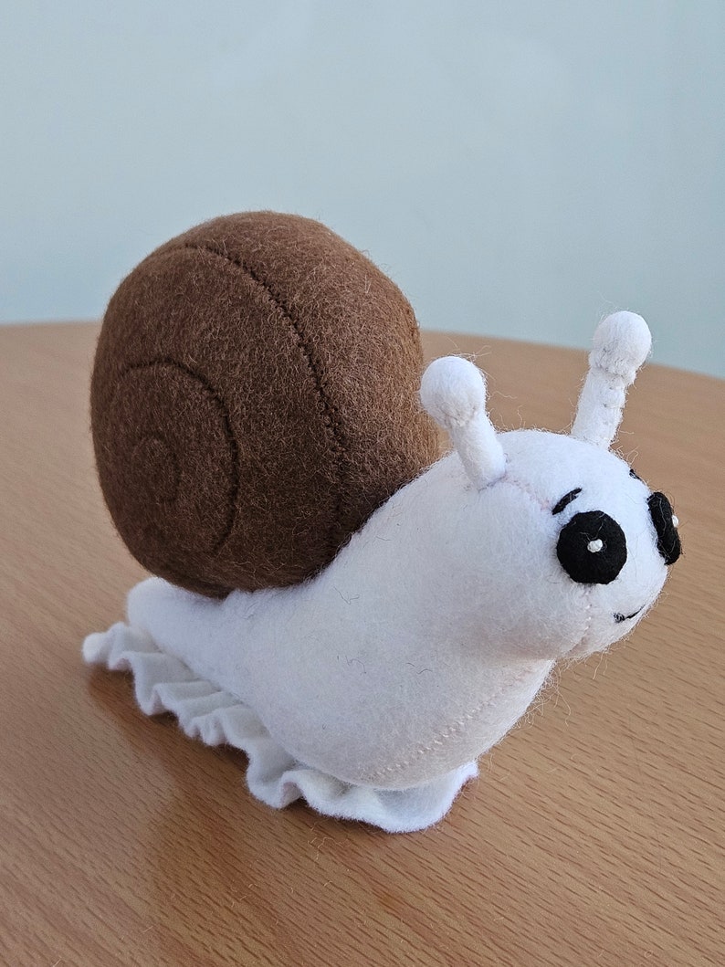 Felt Snail PDF Pattern - PDF Sewing Pattern + Tutorial Step by Step ...