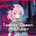 Cute Tomboy Demon Girl Pngtuber - Ready to Use - Premade Vtuber - 2D ...