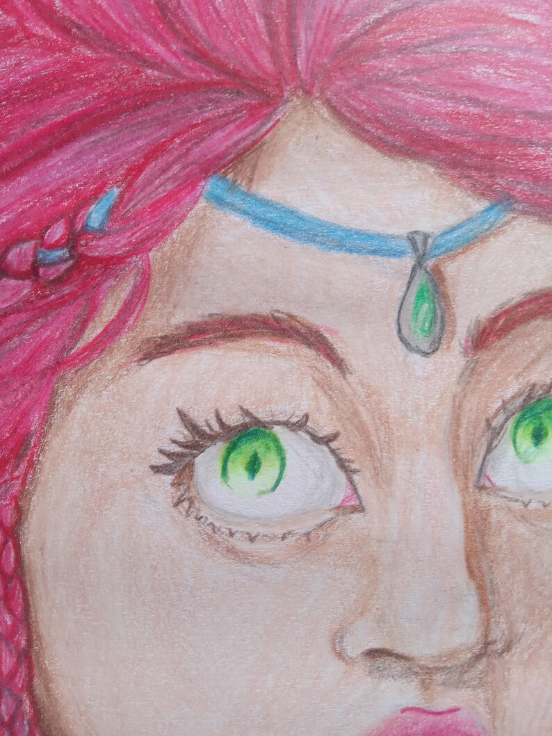 Hyper Realistic Elf Drawing/poster - Etsy