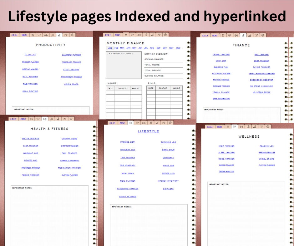 ULTIMATE DIGITAL PLANNER Goodnotes Notability iPad Organizer With ...