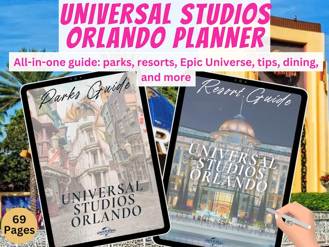 Ultimate Universal Studios Orlando Guide 2025 | Digital Download - Etsy