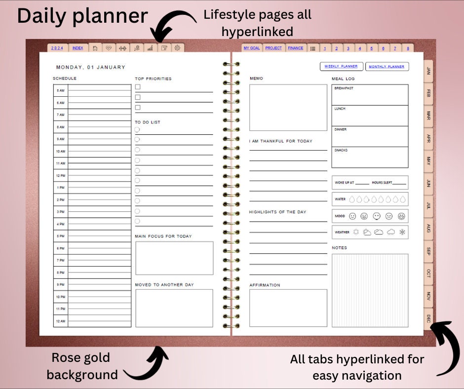 ULTIMATE DIGITAL PLANNER Goodnotes Notability iPad Organizer With ...