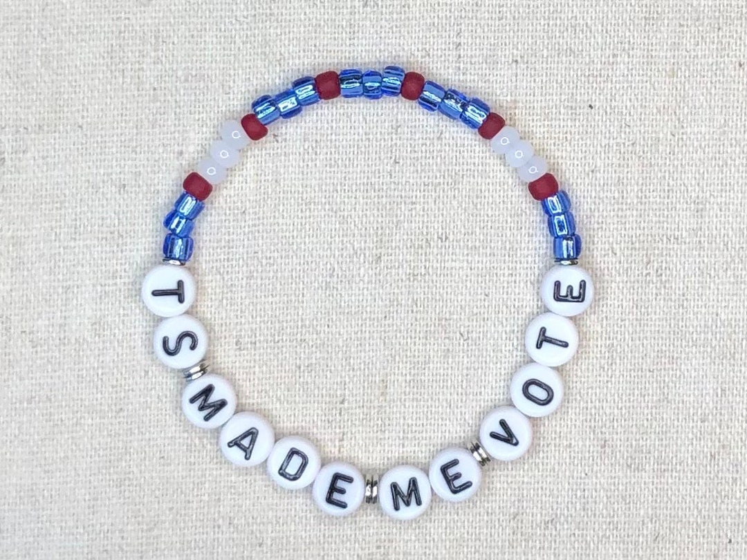 Swiftie Voter Friendship Bracelet Valentines Gift 6.5'' Taylor Swift ...