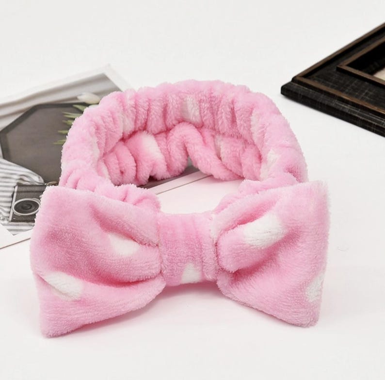 Soft Spa Headband: Adjustable Makeup & Skincare Hair Wrap - Etsy