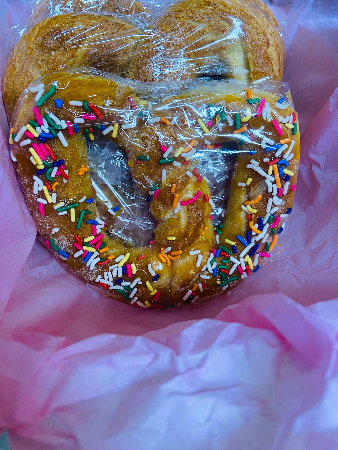 Birthday Pretzel Box|big Soft Pretzels|gift|birthday|graduation|special ...
