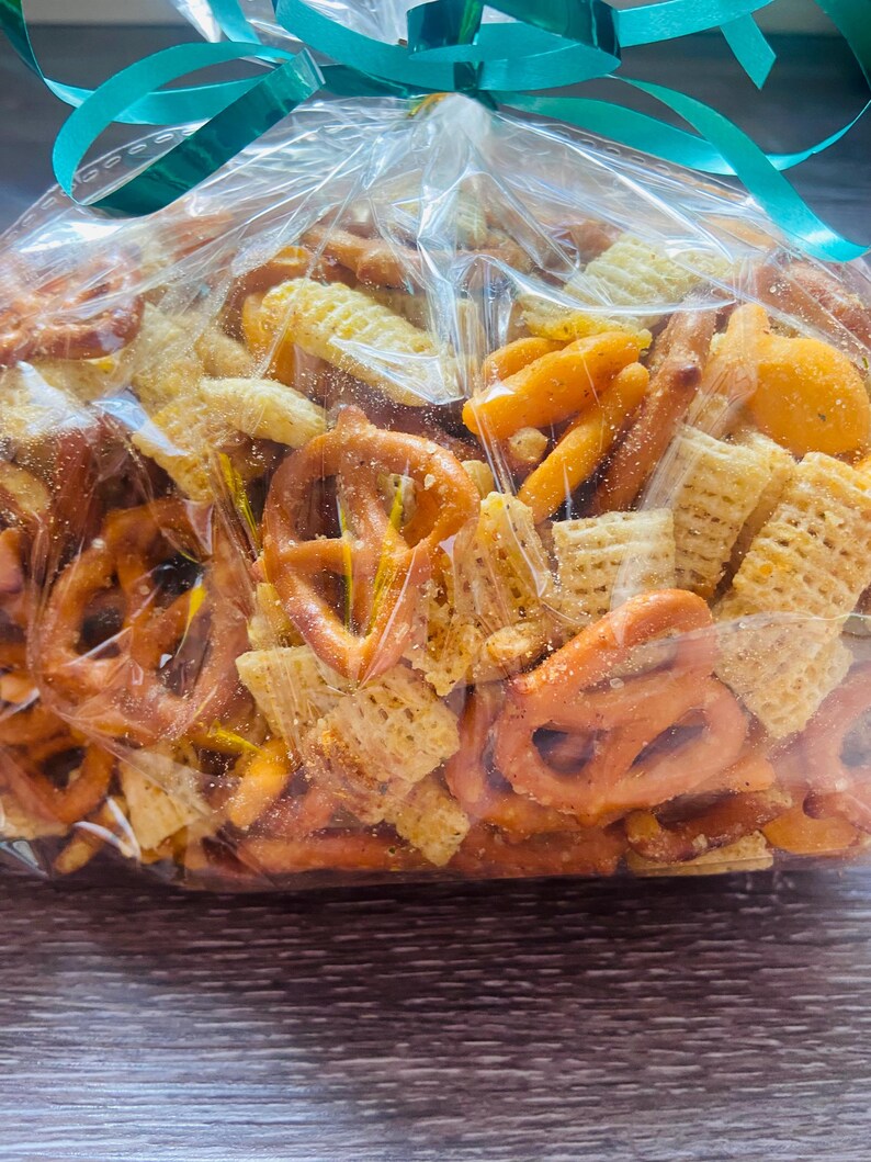 Homemade Savory Chex Mix - Buttery Party Snack (1 Lb) - Etsy