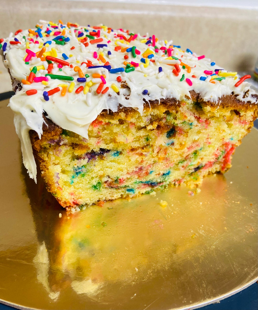 Funfetti Loaf Cake|birthday Gift|celebration Gift|graduation - Etsy