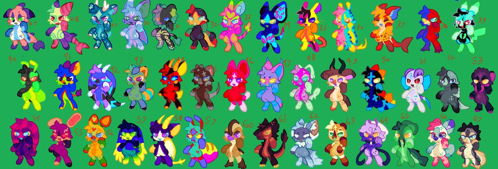 67 on Base Furry Adopts Unique Human Made Designs Adoptables BASE BY ...