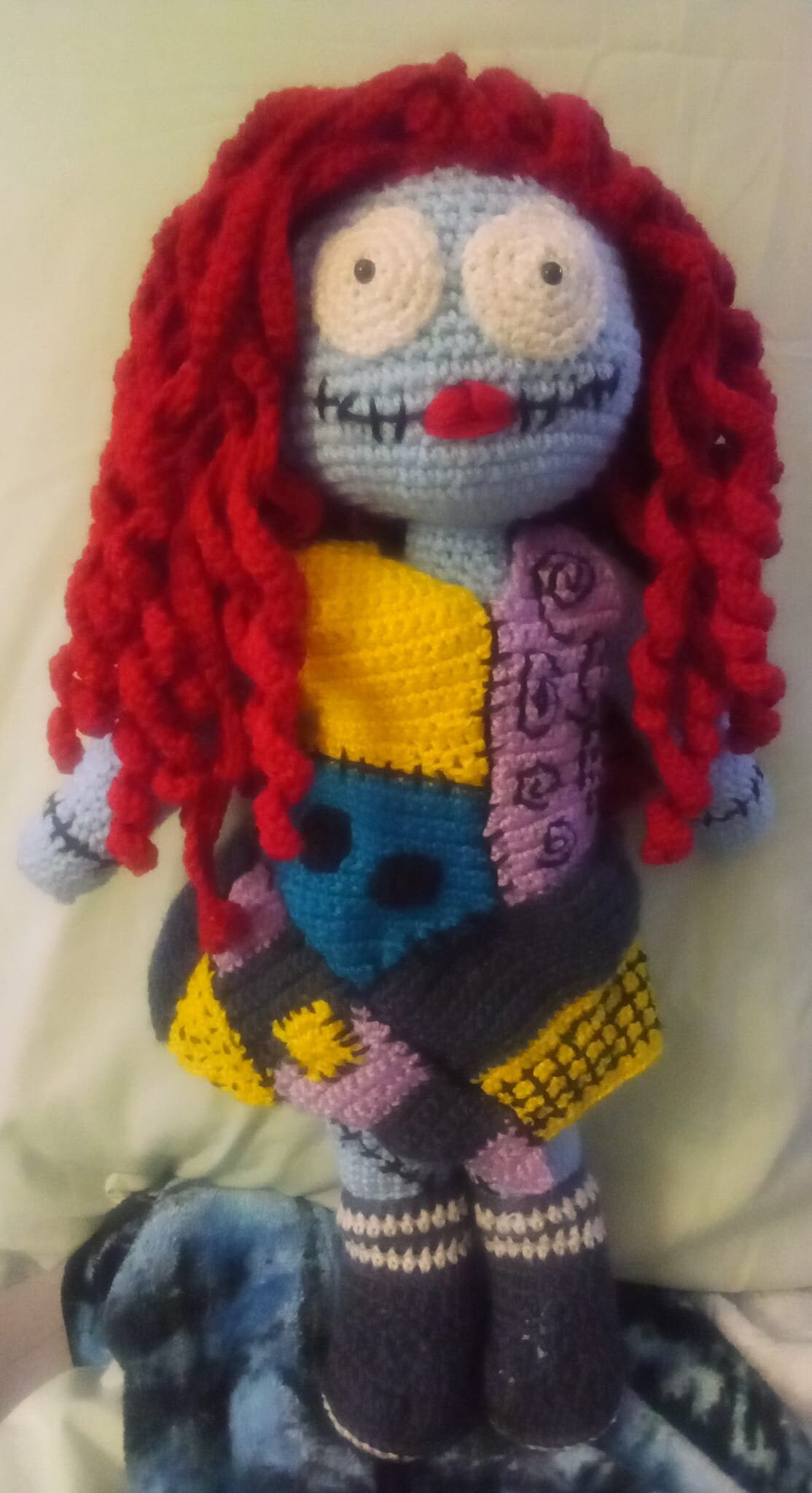 Sally Nightmare Before Christmas Crochet Handmade Doll 18 - Etsy