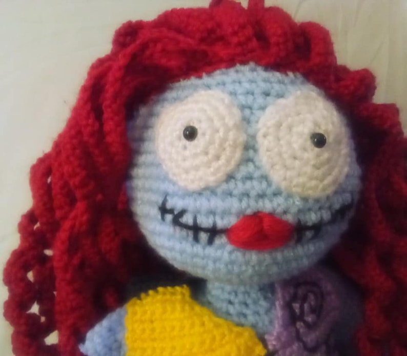 Sally Nightmare Before Christmas Crochet Handmade Doll 18 - Etsy