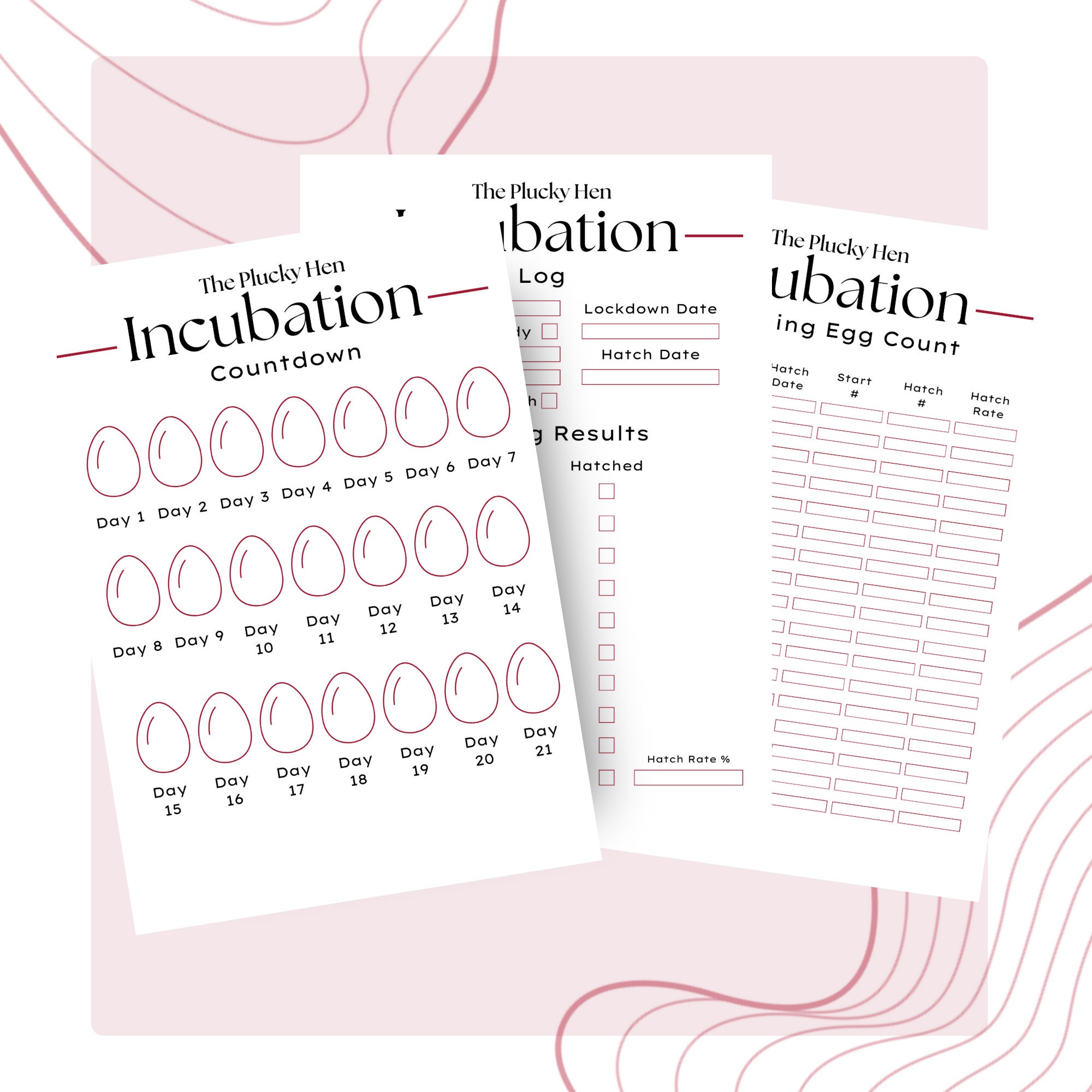 Incubation Log - Etsy