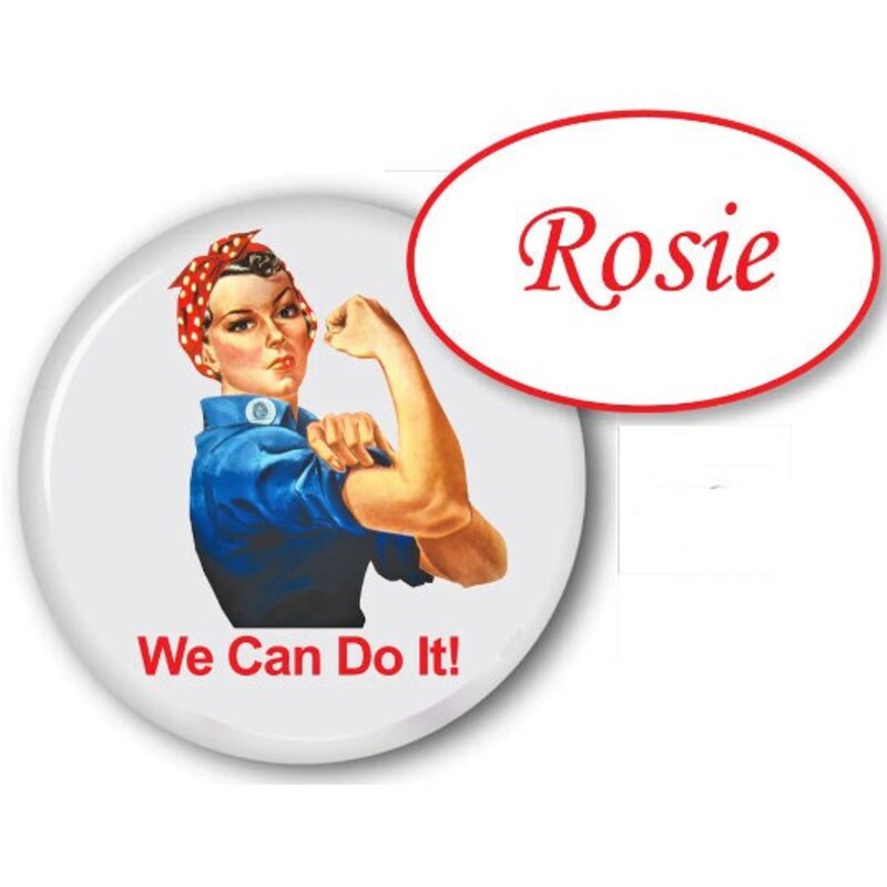 Rosie the Riveter Pin - Etsy