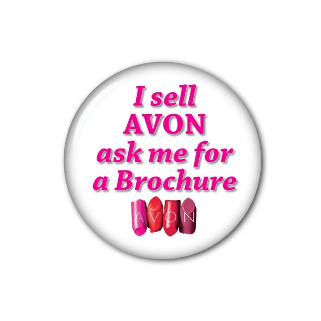 AVON QTY 12 Ask for a Brochure 3 Button With Safety Pin Back - Etsy