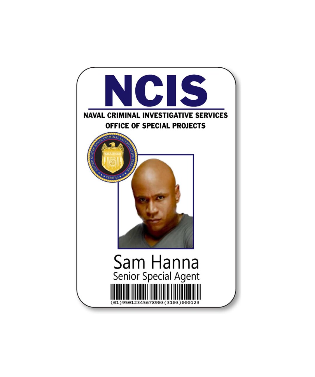 NCIS SAM HANNA Senior Special Agent Halloween Costume or Cosplay Name ...
