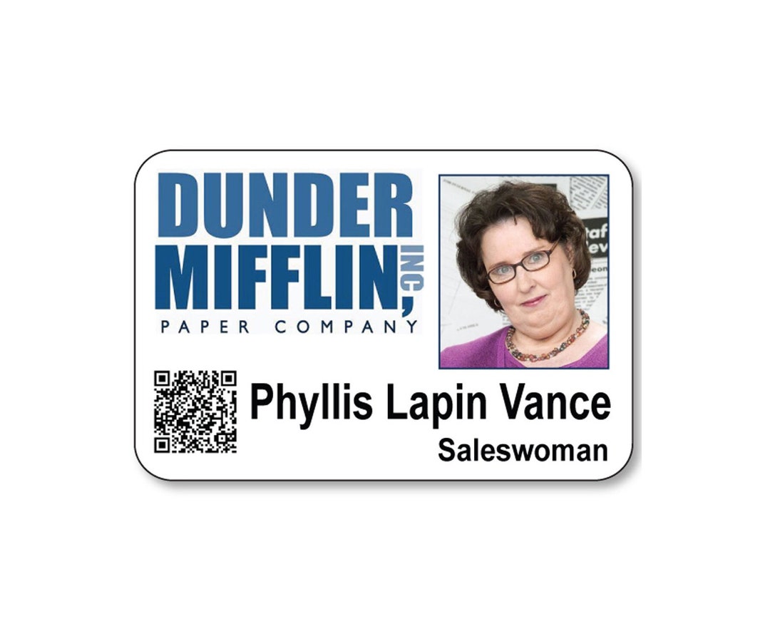 THE OFFICE Phyllis Lapin Vance at Dunder Mifflin Halloween Cosplay Name ...