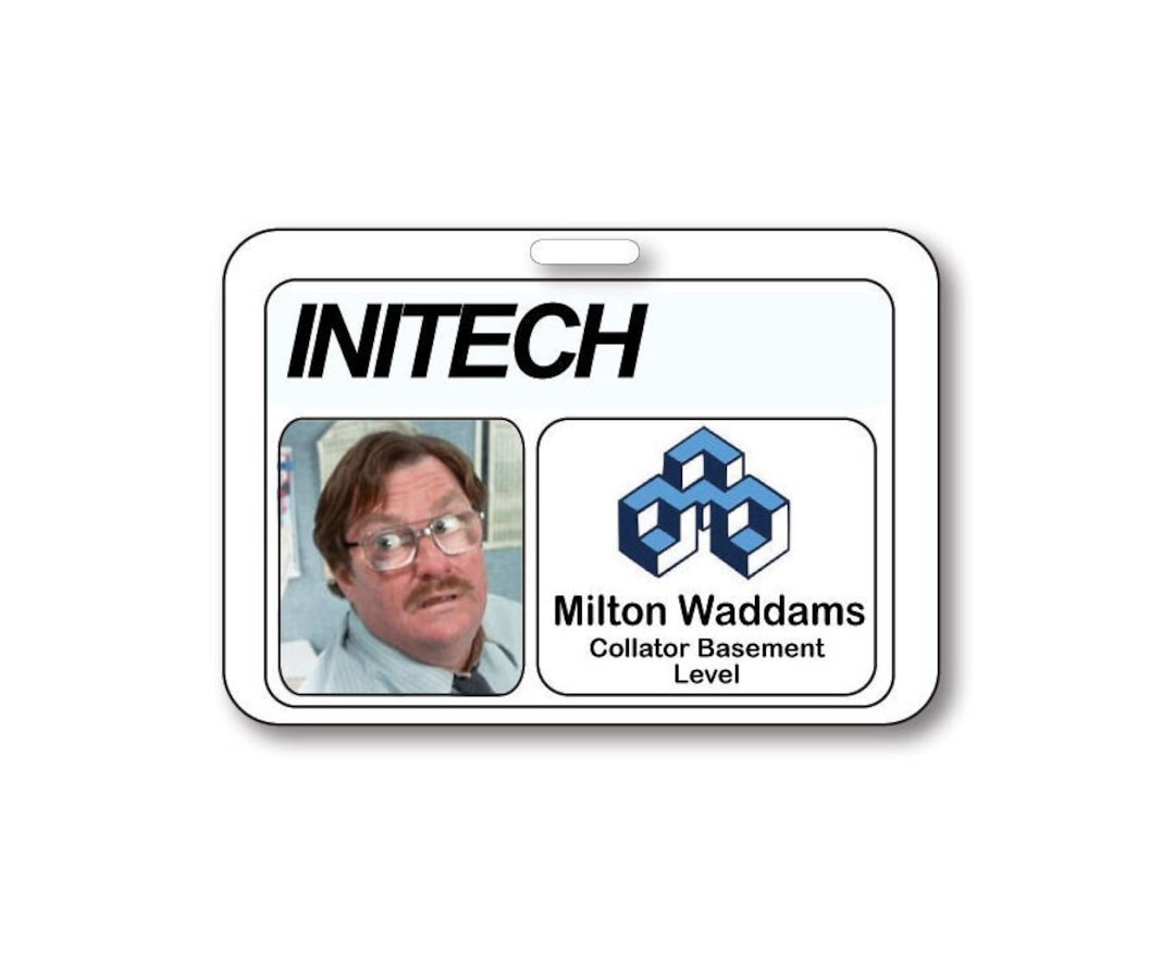 Office Space MILTON WADDAMS, Collator Basement Level Strap Clip ...