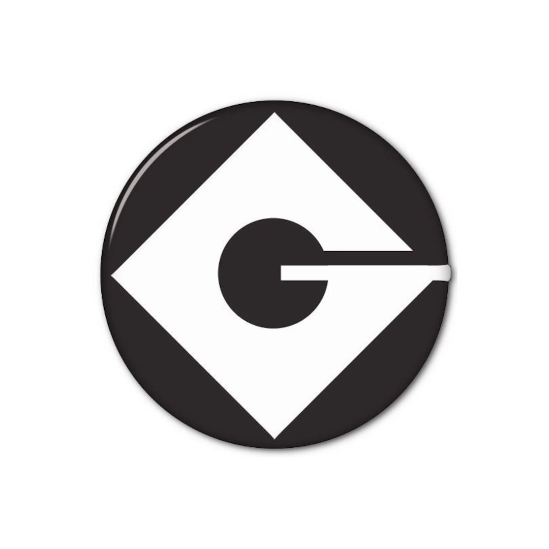 Botón de seguridad de 3" con diseño de MINION CHEST G de Mi villano ...