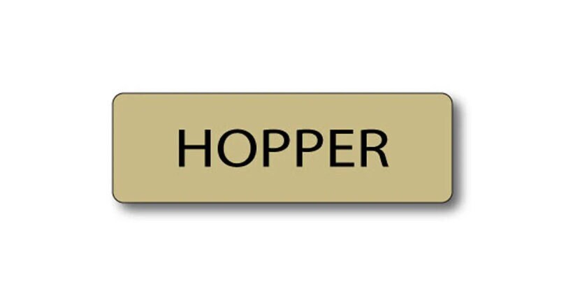 STRANGER THINGS Jim HOPPER Halloween Costume Name Badge Tag With a Pin ...