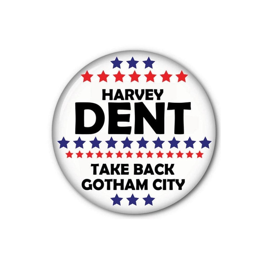 HARVEY DENT CAMPAIGN Take Back Gotham City 3" Pin Back Button Badge for ...