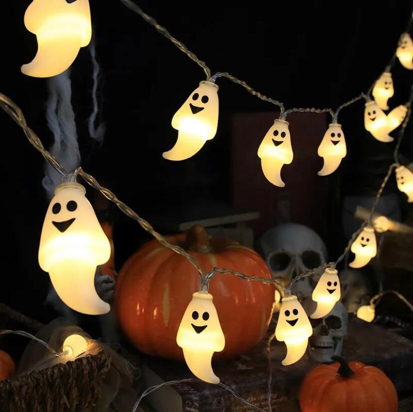 Halloween LED Lights Set: Pumpkin, Eyes, Skull, Ghosts - Limited Time ...