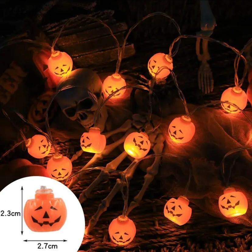 Halloween LED Lights Set: Pumpkin, Eyes, Skull, Ghosts - Limited Time ...