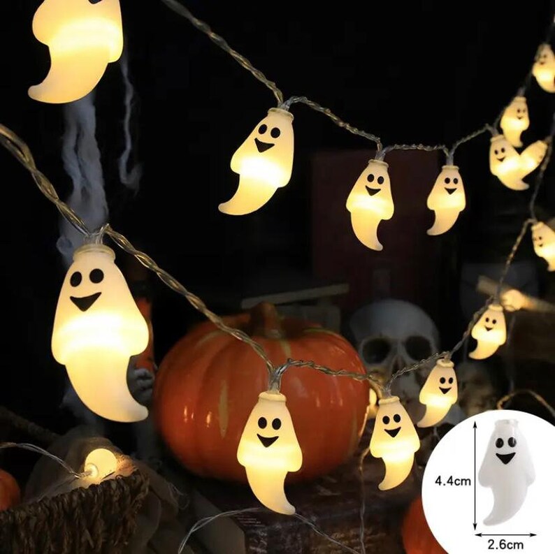 Halloween LED Lights Set: Pumpkin, Eyes, Skull, Ghosts - Limited Time ...
