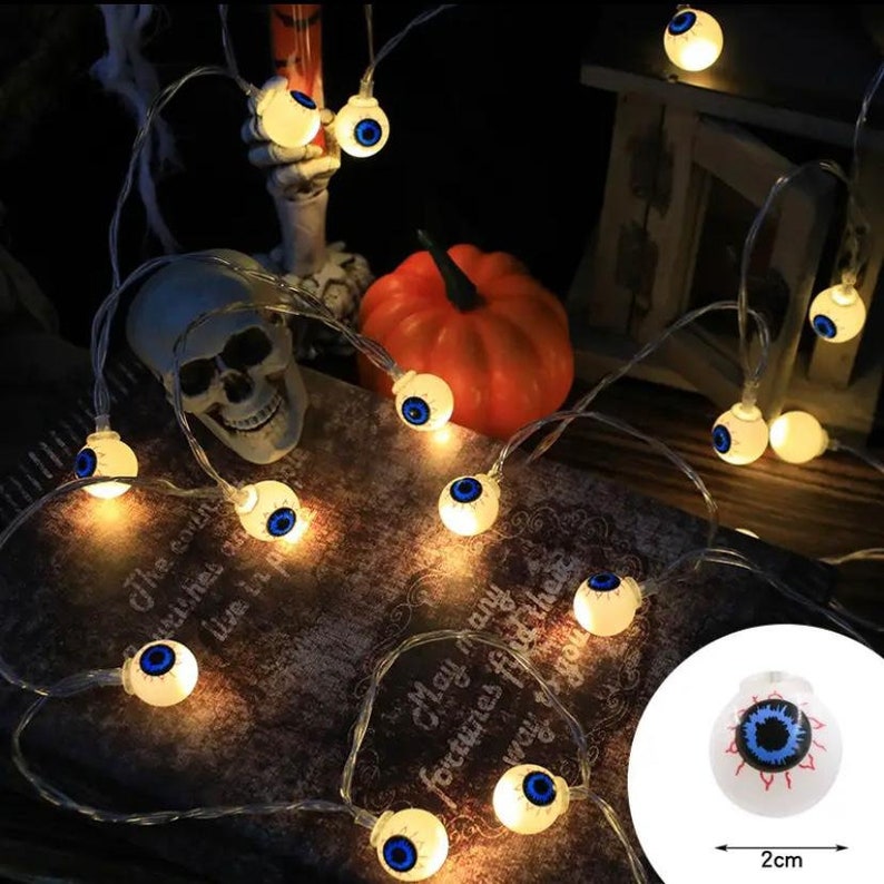 Halloween LED Lights Set: Pumpkin, Eyes, Skull, Ghosts - Limited Time ...